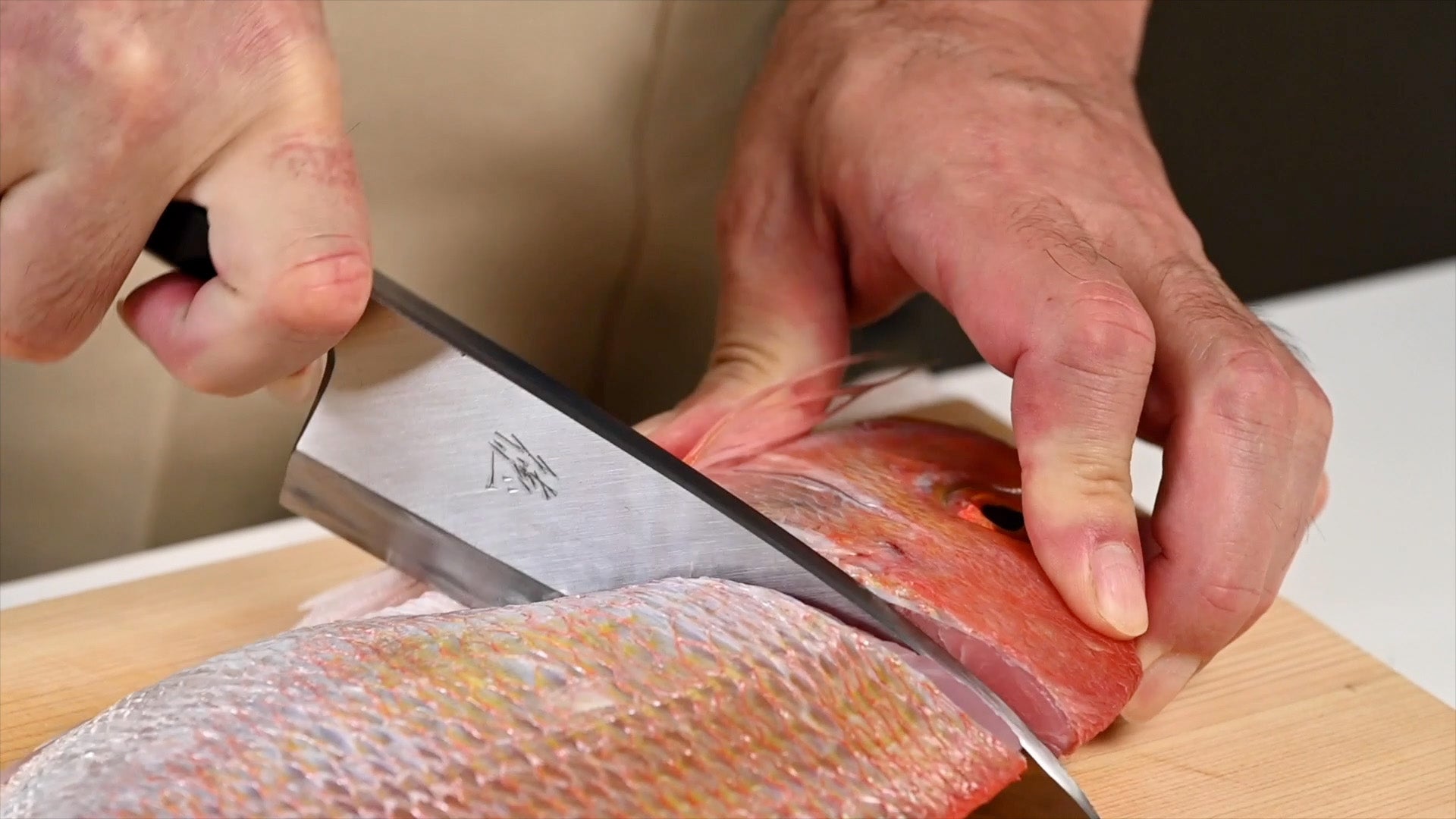 Japan Knife TOKU | Fillet Fish Class in Asakusa